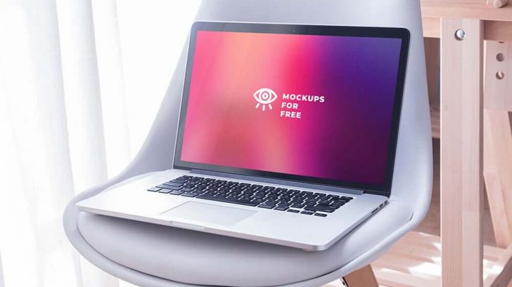 Free Laptop Mockup for Branding Website Presentation Free PSD - PsFiles