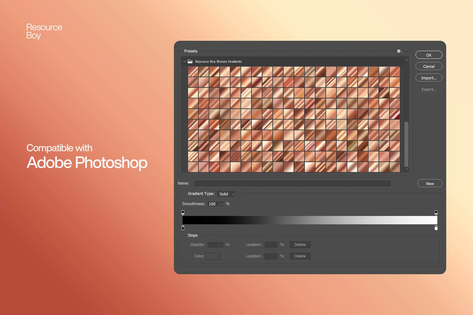 200 Free Bronze Photoshop Gradients file - PsFiles