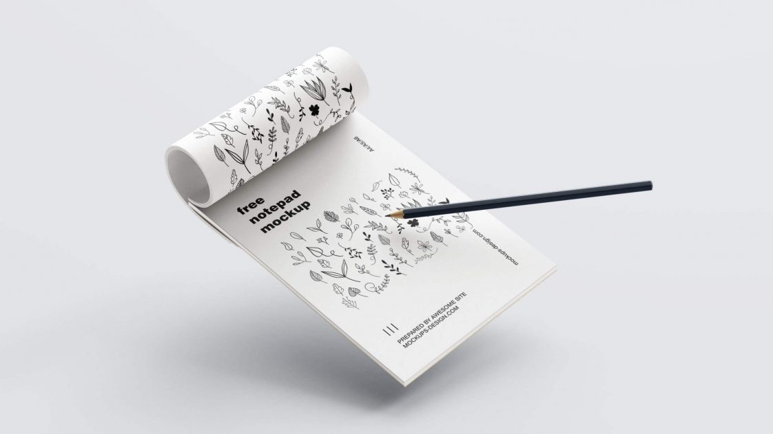 Free Mini Book Mockup PSD - PsFiles