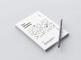 Free Notepad with Pencil Mockups 5 PSD in Perspective Views - PsFiles