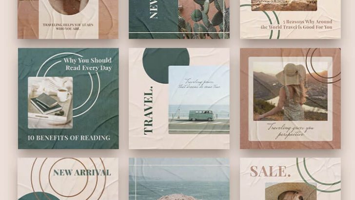 Free Instagram Promo Post Template PSD - PsFiles