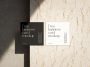 Free Square Business Card Mockups set Shadow Scene - PsFiles