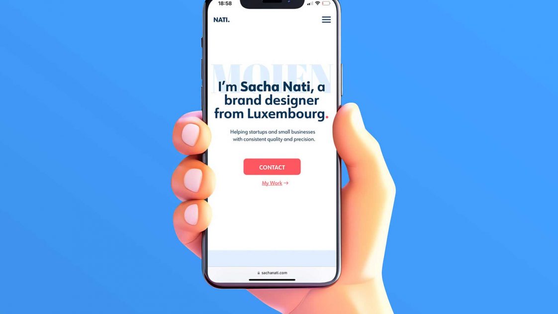 Free Phone Mockup PSD in Hand - PsFiles