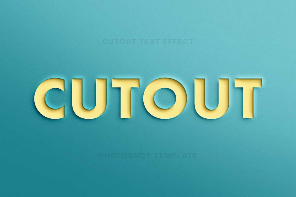 Free Paper Cutout Text Effect PSD - Free Photoshop Files | PsFiles