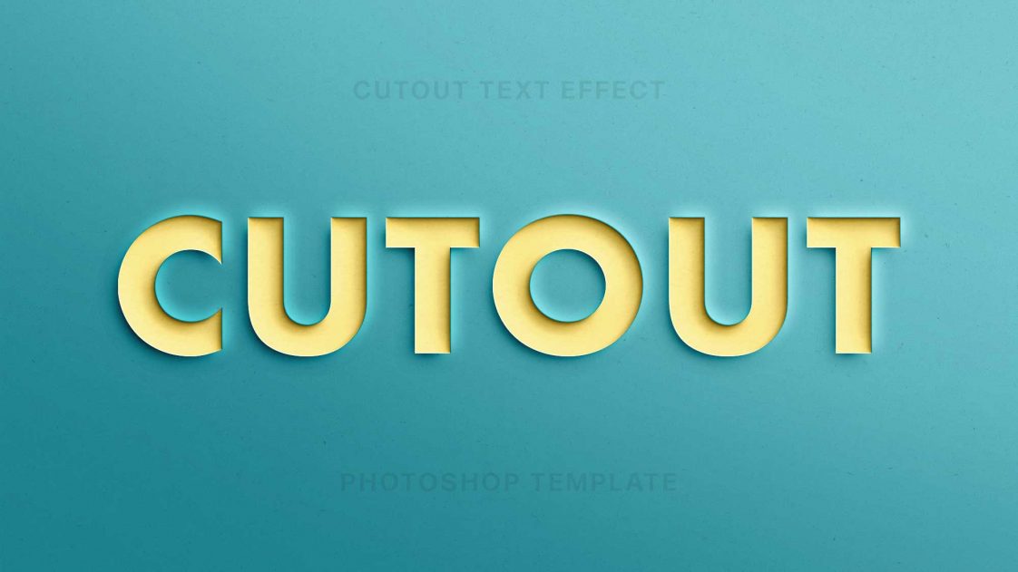 Free Paper Cut-Out Text Effect PSD - Free Photoshop Files | PsFiles