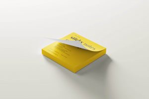 Free Sticky Note Mockup 9 PSD set - PsFiles