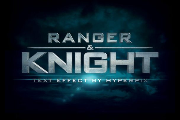 Free Cinematic Title 3D Text Effect PSD - PsFiles