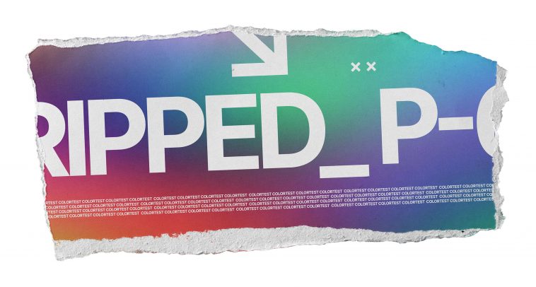 Paper with Ripped Borders Mockup Free PSD - PsFiles