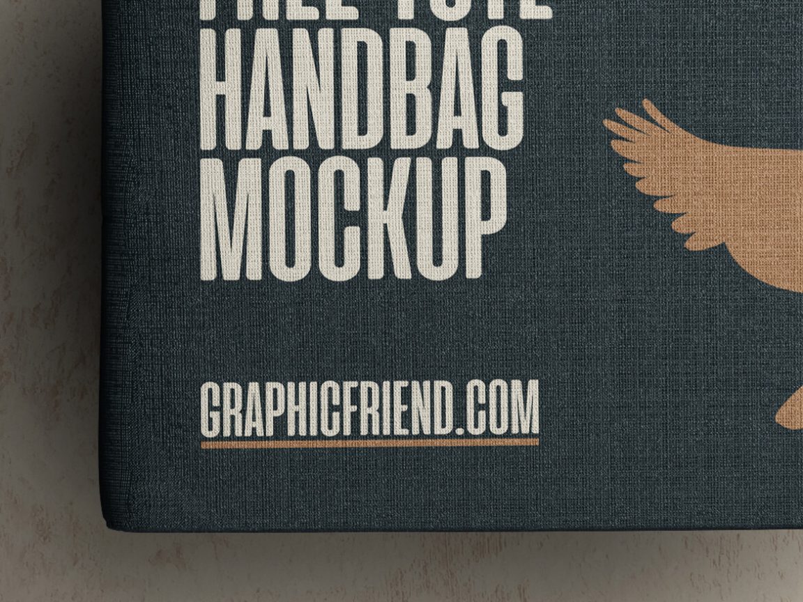 Free Tote Handbag Mockup PSD - PsFiles