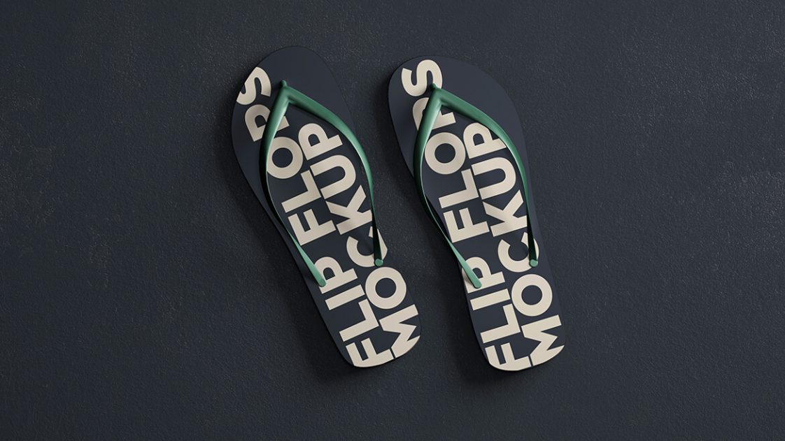 Free Flip Flop Slipper Mockup PSD - PsFiles