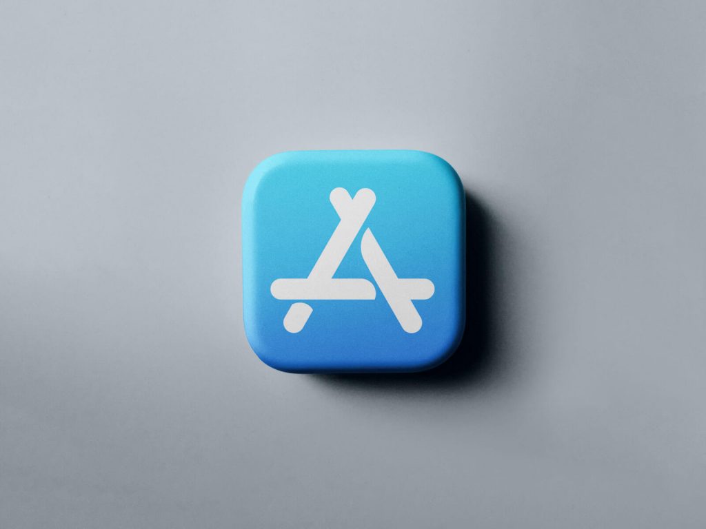 Free Apple / Android App Store Icon Logo Mockup PSD - PsFiles
