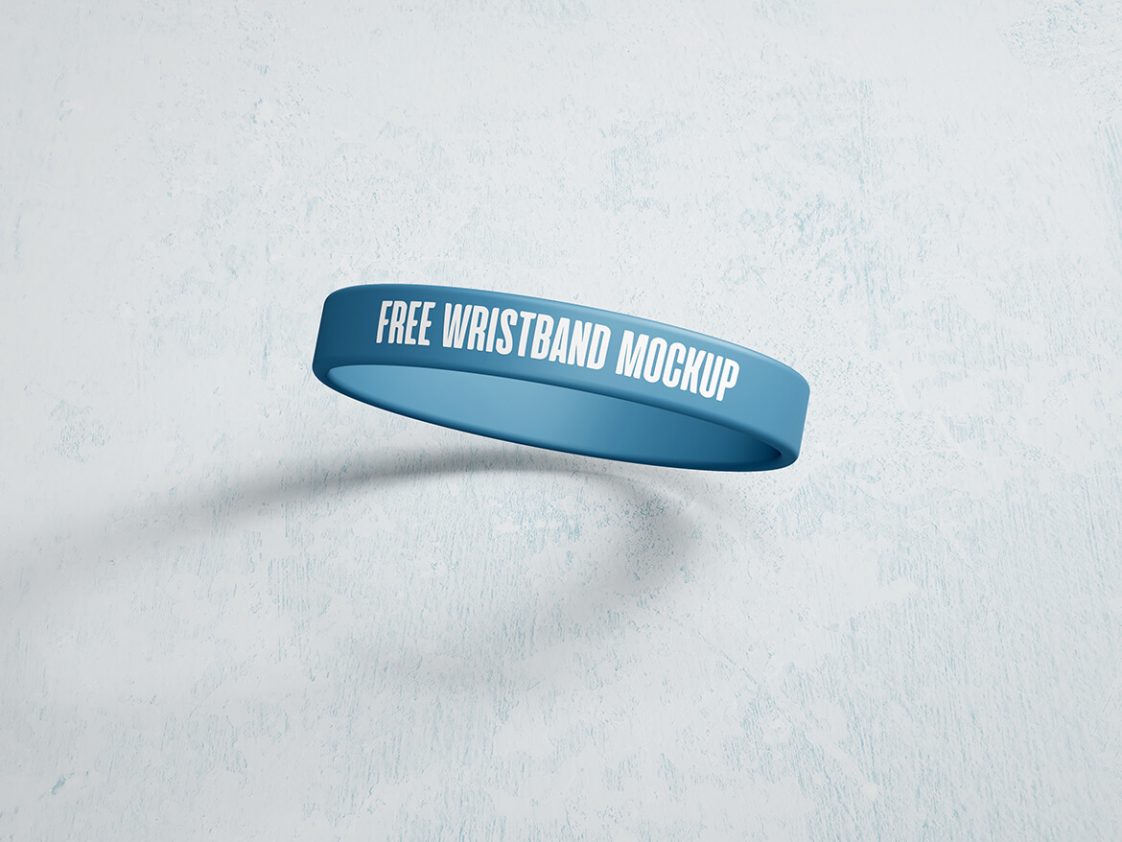 Free Rubber Wristband Mockup PSD PSD - PsFiles