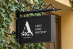Free Metal Box Logo Signage Mockup PSD - PsFiles