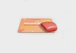 Three Mouse Pad Set Mockups PSD - PsFiles