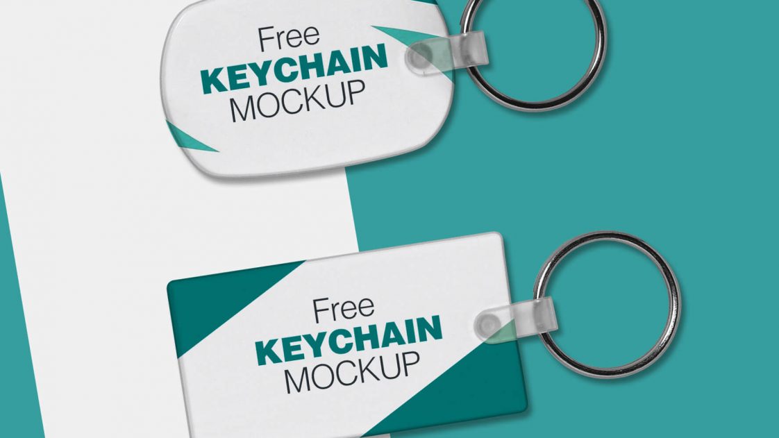 Free 3 Keychain Mockup PSD PSD - PsFiles