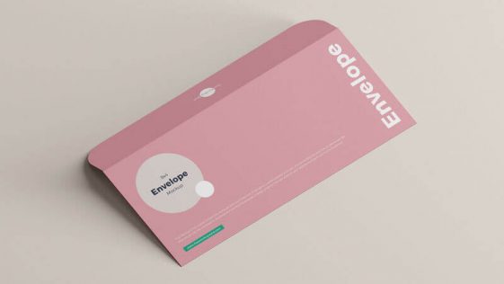 5 Free DL Envelope Mockups PSD set - PsFiles
