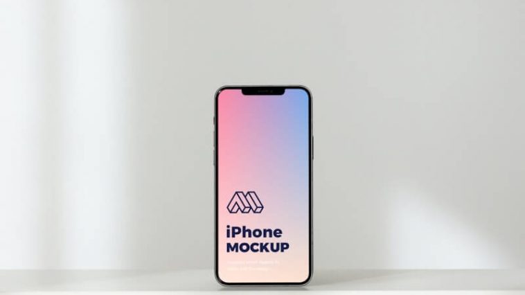 Free iPhone 13 Mockup PSD Scene - PsFiles