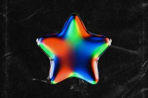 Free 3D Glowy Glassmorphic Shapes - PsFiles