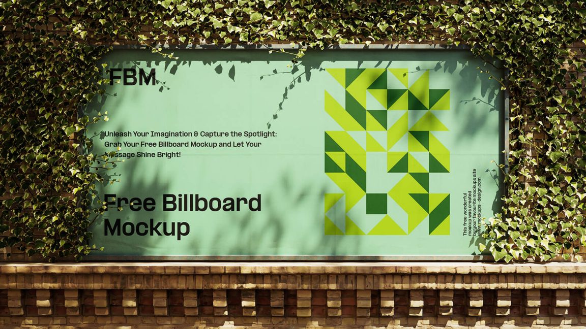 Free Steel Structure Large Horizontal Ad Banner Mockups 3 PSD set - PsFiles