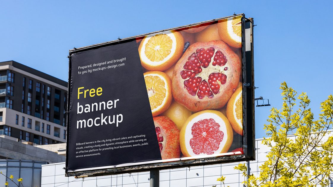 Free Apocalypse Building Billboard Sign Mockup PSD - PsFiles