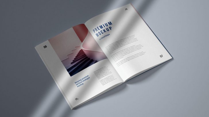 Free Magazine Mockup Templates 3 PSD - PsFiles