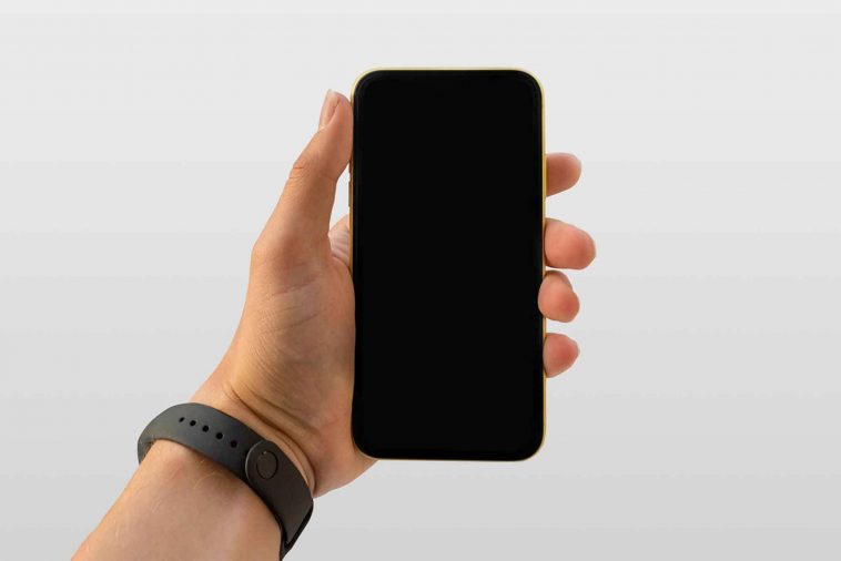 Free Phone Mockup PSD in Hand - PsFiles