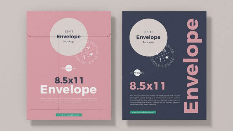 Free DL Size String Envelope Mockup PSD - PsFiles