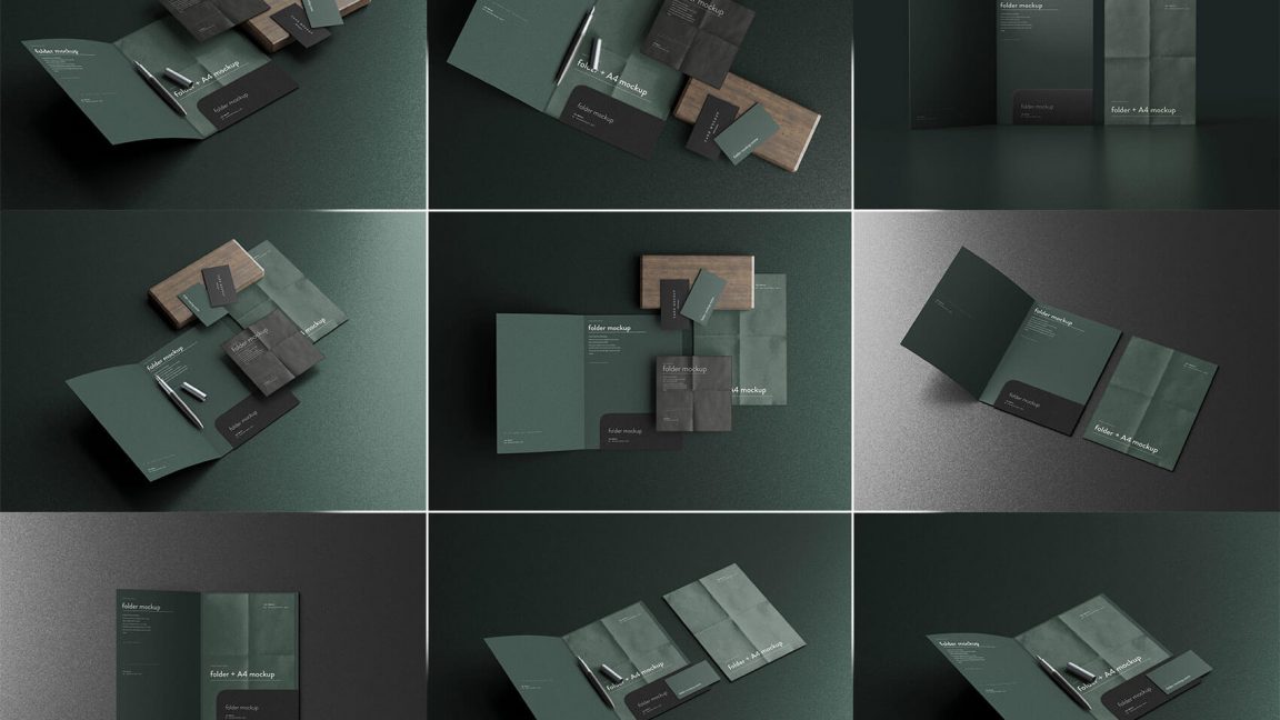 Free Planner Inserts Mockup PSD - PsFiles