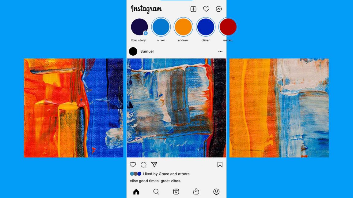Free Instagram Story Mockup PSD - PsFiles