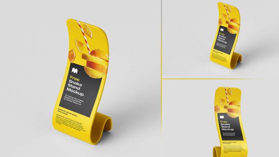 Free Product Exhibitor Packaging Display Mockups PSD Set - PsFiles