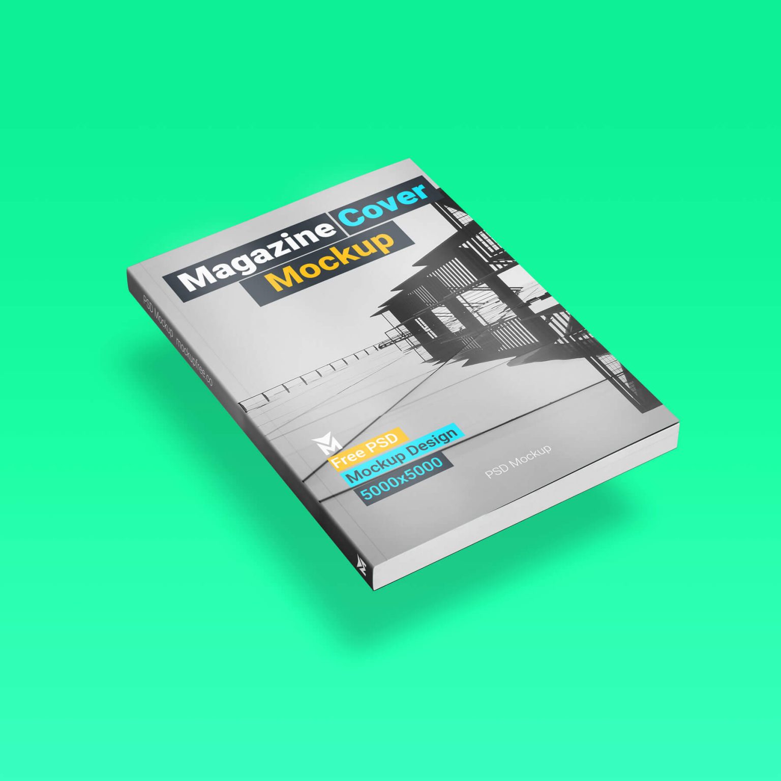 Free Magazine Book Cover Mockup 3 PSD Set - PsFiles