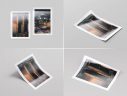 Free Glossy A4 Paper Mockups PSD set - PsFiles