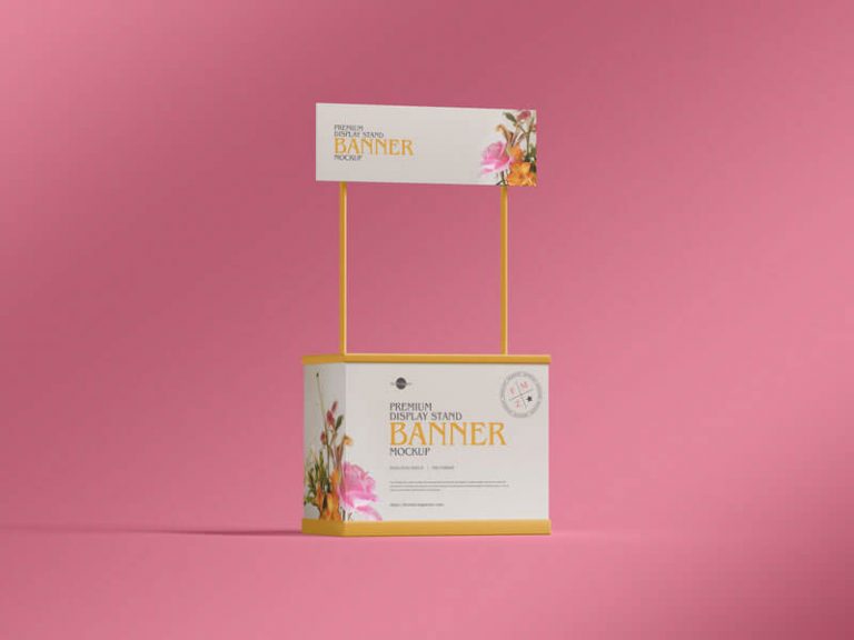 Free Display Stand Mockup PSD - PsFiles