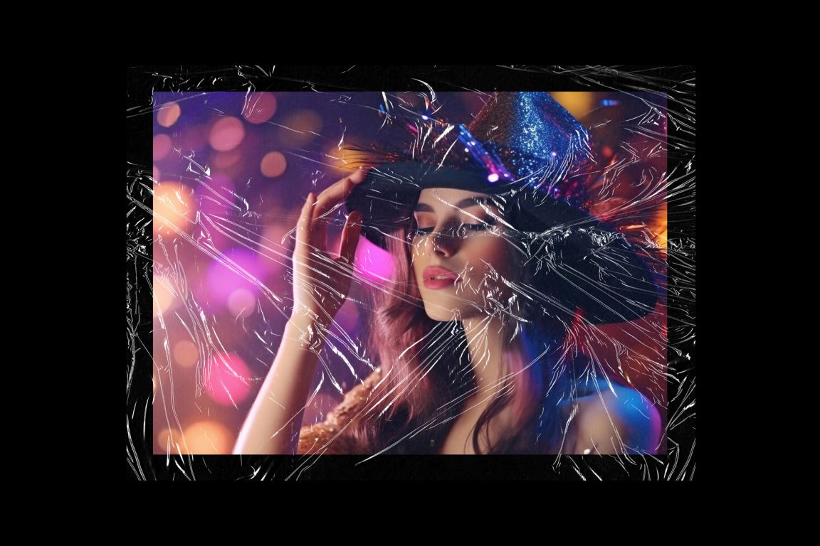 Free Plastic Wrap Overlay A4 - PsFiles