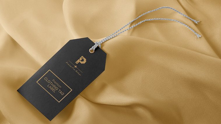 Free Cloth Price Tags Mockup PSD - PsFiles
