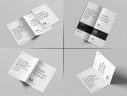 Free Bi-Fold Brochure Mockup PSD set - PsFiles