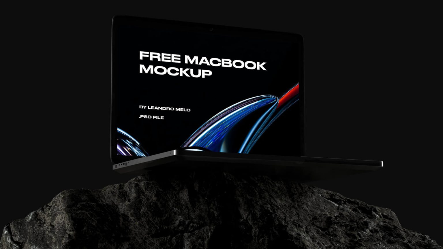 Free Apple M2 MacBook Air Mockup PSD - PsFiles