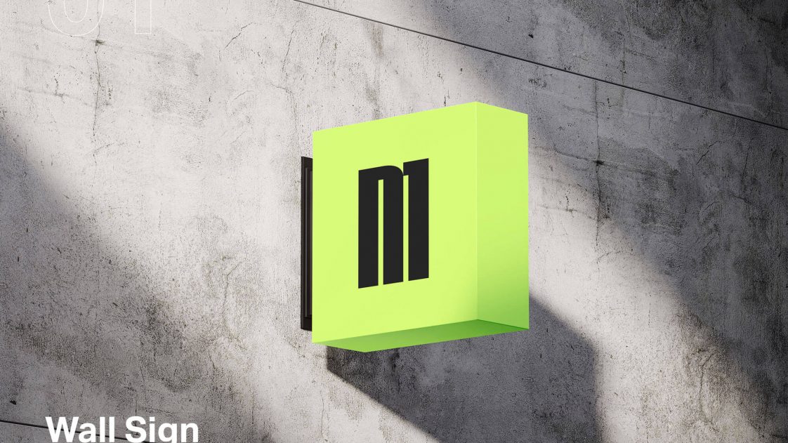 Free Shadow Overlay Square Sign Mockup PSD Set - PsFiles