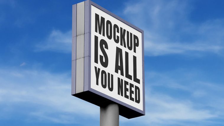 Free Madison Square Garden Billboard Mockup PSD - PsFiles