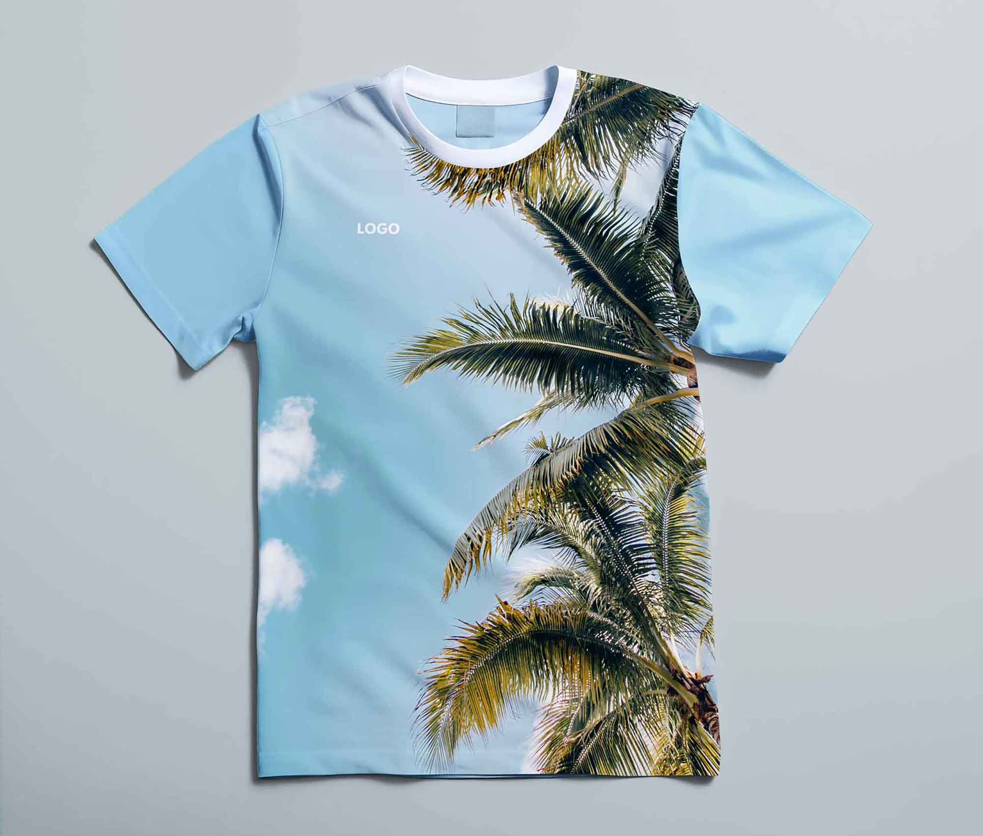 Free Blank T-shirt Mockup in PSD - PsFiles