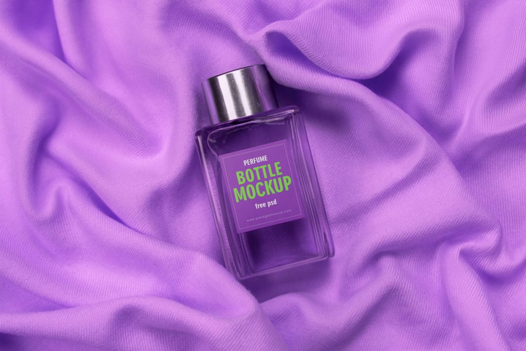 Free Perfume Bottle Mockup PSD - PsFiles