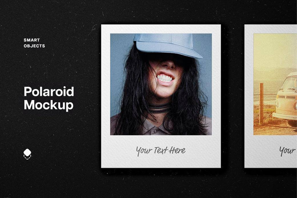 Free Polaroid Frame Mockup PSD Templates - PsFiles