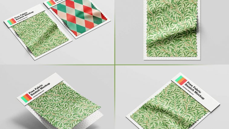 Free Printed Cloth, Fabric Mockups PSD Set - PsFiles