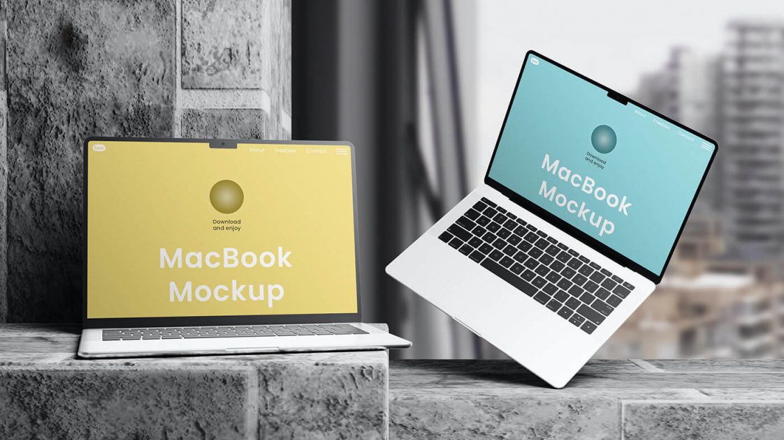 Free MacBook Pro Mockup PSD - PsFiles