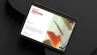 Free Multiple Screens Website Design Mockup PSD- PsFiles