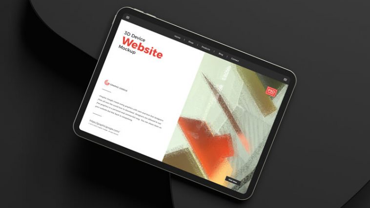 Free Multiple Screens Website Design Mockup PSD- PsFiles