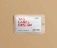 Free Plastic Label Tag Card Mockup PSD - PsFiles