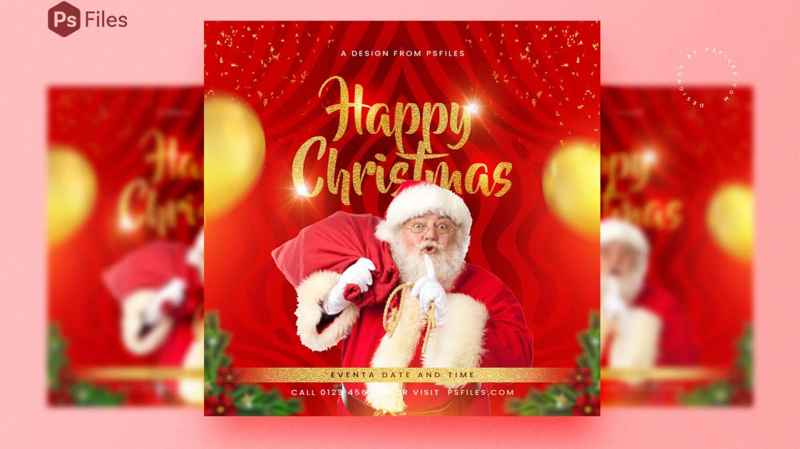 Christmas Themed Silhouettes Mega Pack Free PSD file - PsFiles