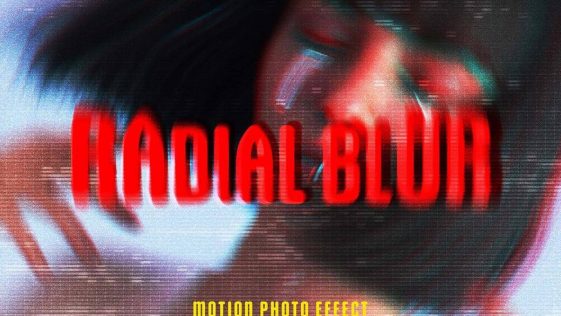 Free 4 Lens Blur Photo Effect Poster Template PSD - Best PsFiles