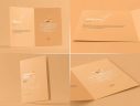 Free A5 Folded Wedding Invitation Card Mockups PSD set - PsFiles
